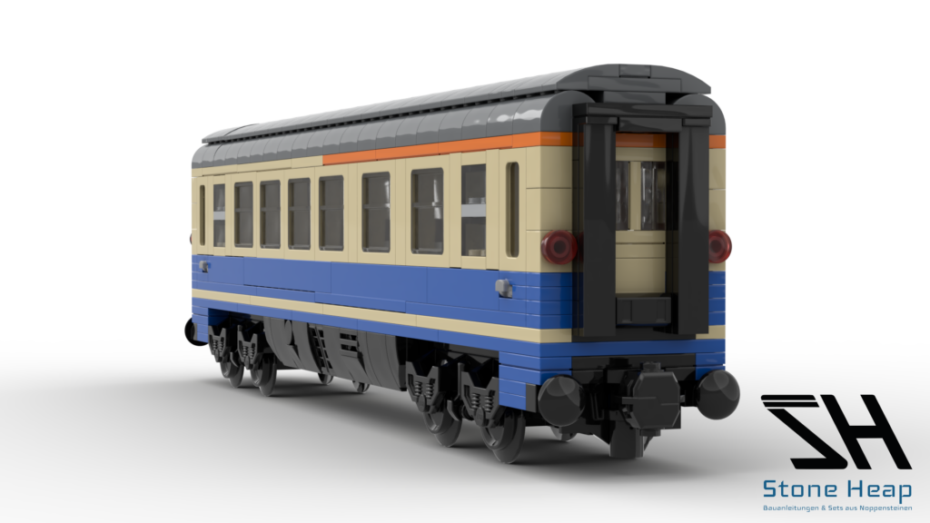 DB Eurofima Wagen ABvmz 1-2 Klasse - PDF Bauanleitung