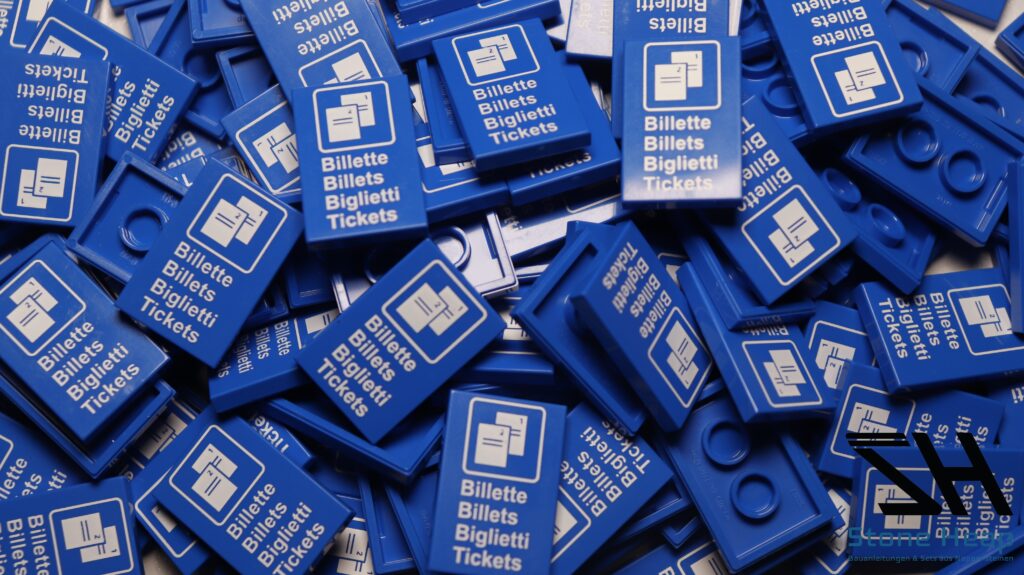 Lego SBB Billette Fliese 2x3